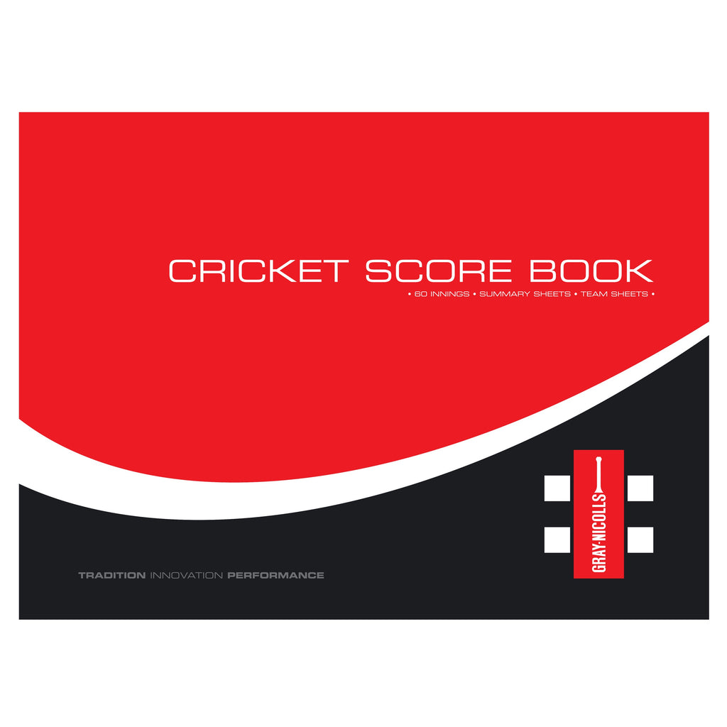 GRAY NICOLLS SCOREBOOK (60 INNINGS) – Cricket For All